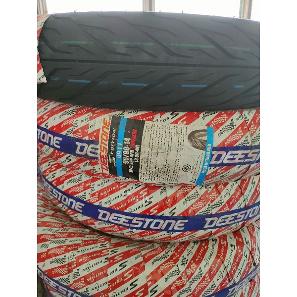 DEESTONE TUBELESS TYRE D911 70/90-14 & 90/90-14 Made in Thailand | Shopee Malaysia