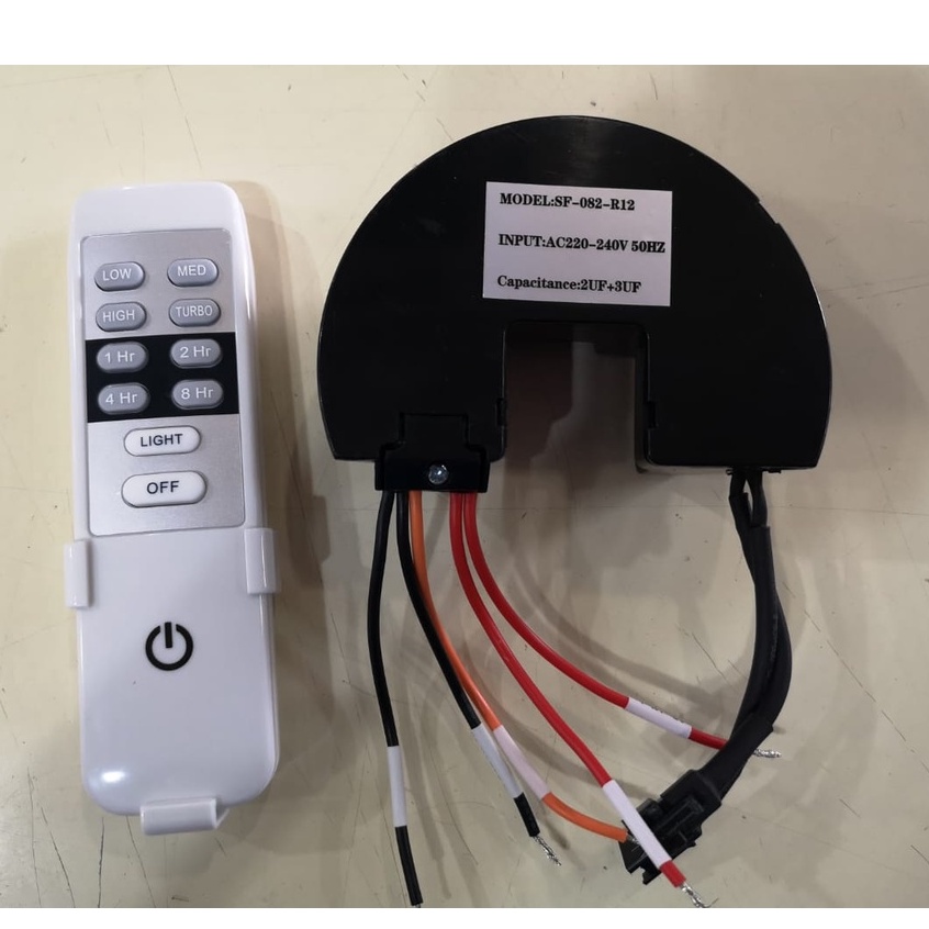 NSB NLED 56" 4 Speed PCB/Receiver/Remote Control/Turbo PCB/Turbo Remote ...