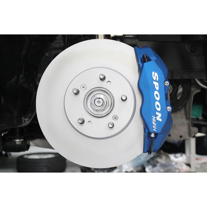 Spoon Mono/Twin Block Caliper Original Japan Complete Set Caliper+Rotor ...