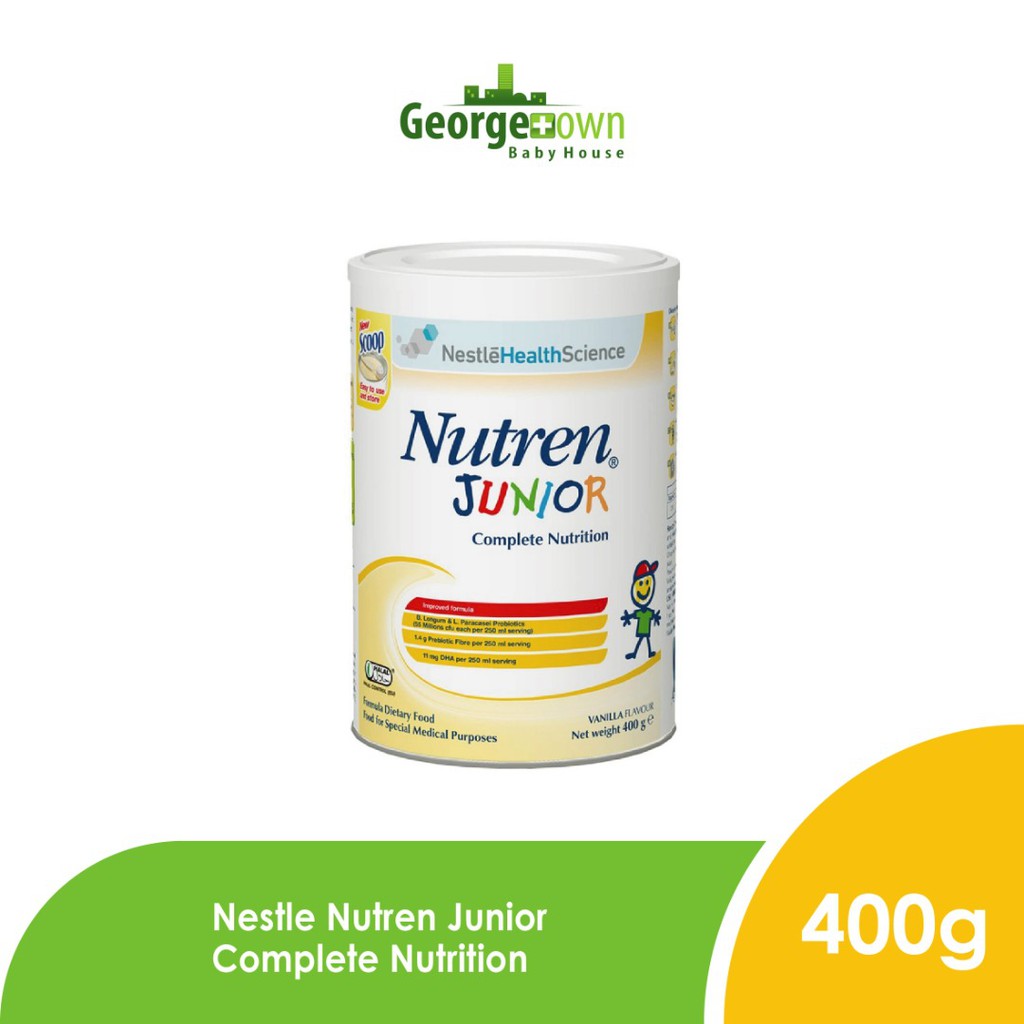 Nestle Nutren Junior Complete Nutrition 400g (GTG) | Shopee Malaysia