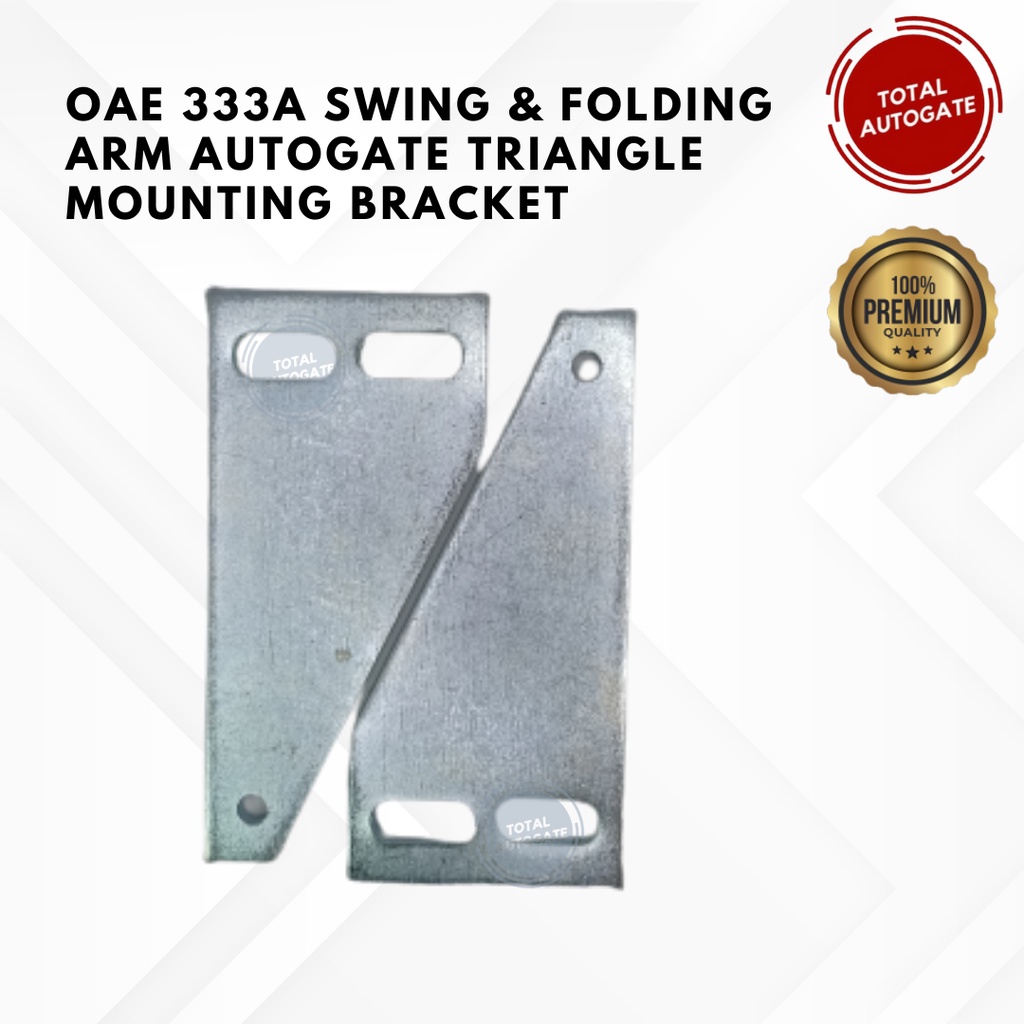 OAE 333A Swing & Folding Arm AutoGate Triangle Mounting Bracket 1PC ...