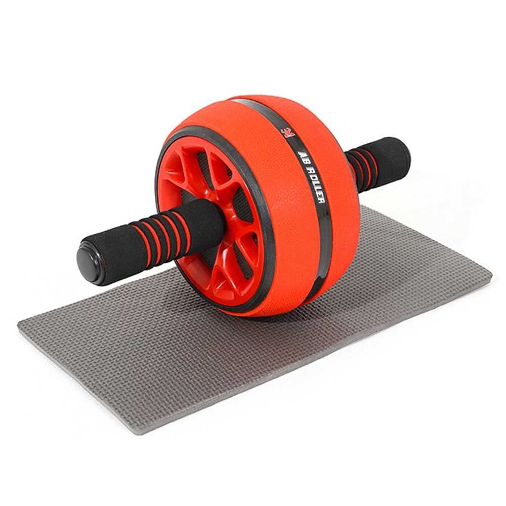 Abdominal Roller Wheel with Knee Pad Home Gym Fitness Abdomen Muscle ...
