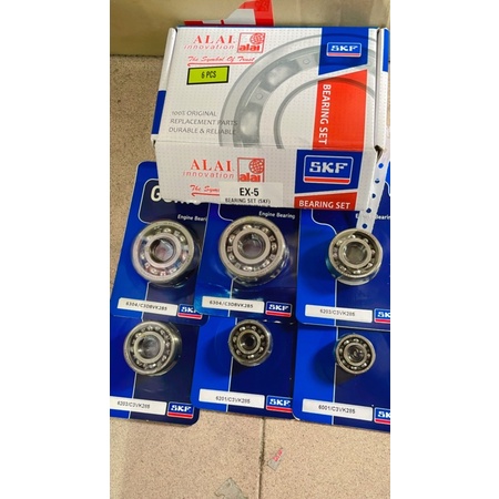 SKF EX5/DREAM RACING ENGINE BEARING SET 6PCS | Shopee Malaysia