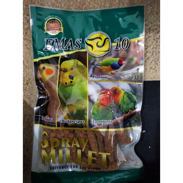 Spray Millet Emas 10 (Red) | Shopee Malaysia