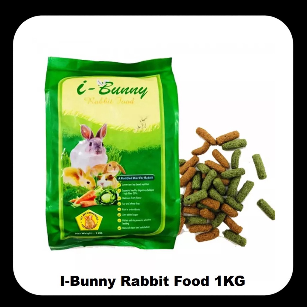 I Bunny Rabbit Food 1Kg / Makanan Arnab / Original Packing & Repack 1KG ...