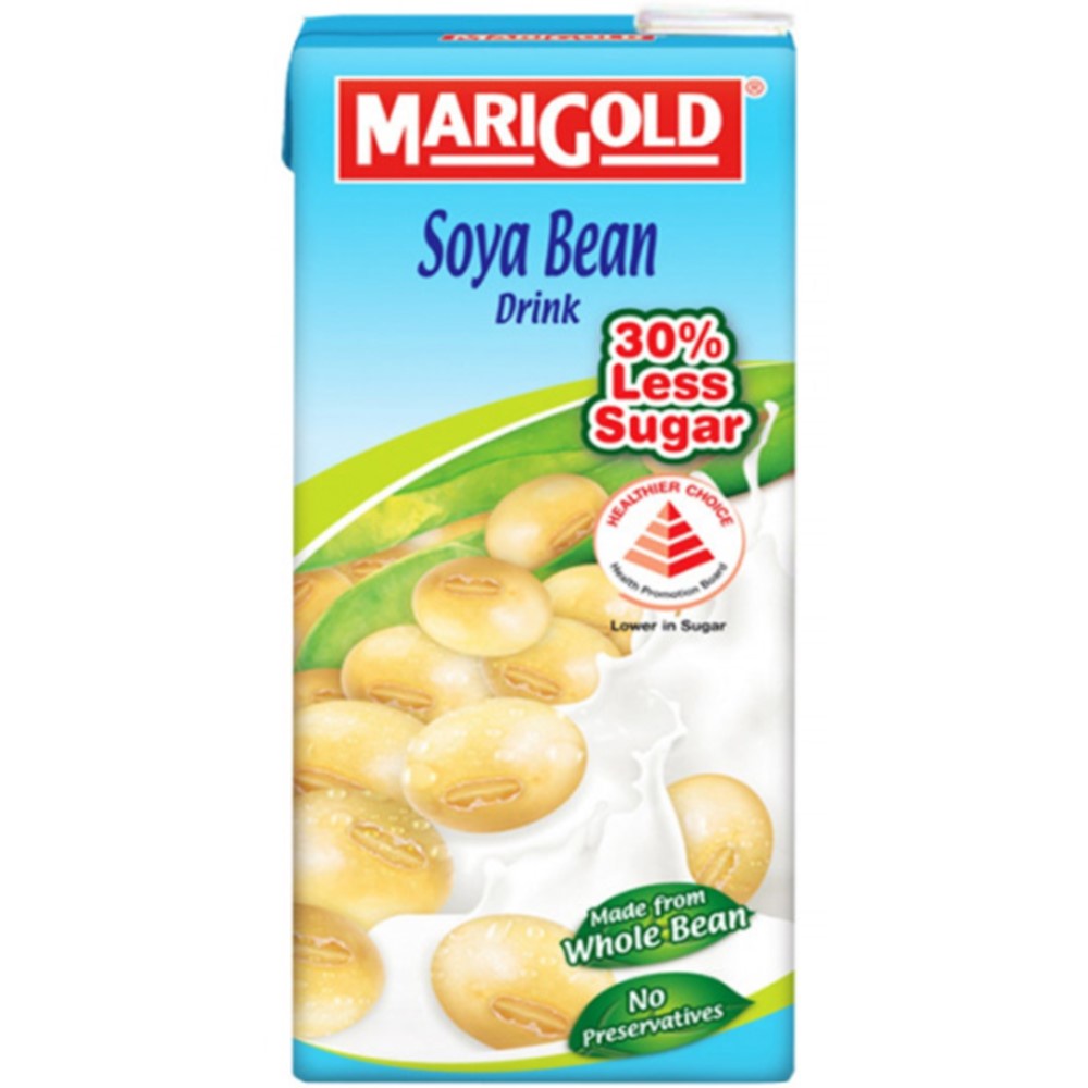 MARIGOLD ASIAN DRINK- LESS SUGAR SOYA BEAN 1L | Shopee Malaysia