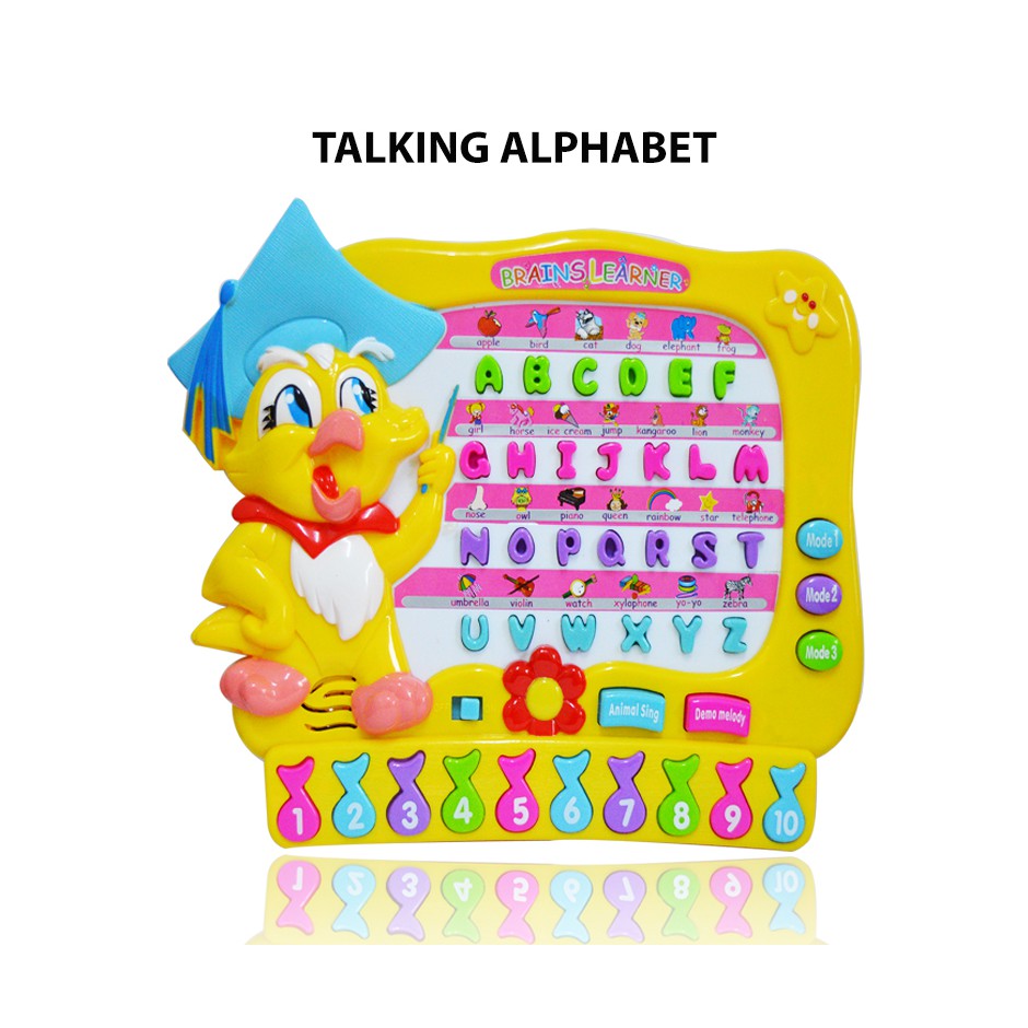 Kids Early Alphabet & Number Learning Electronic Talking Book With ...