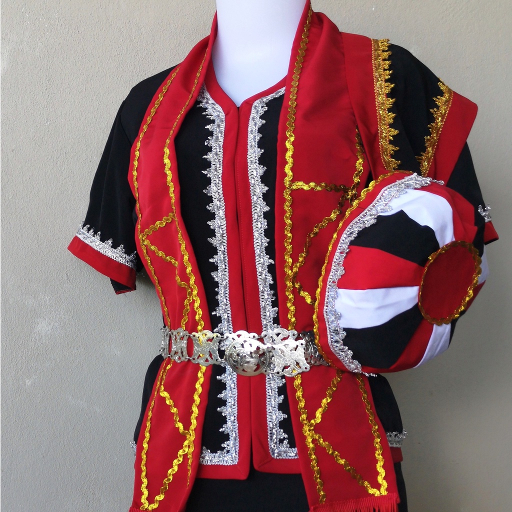 Selapai Bidayuh | Selendang | Bidayuh Traditional costume's accessories ...