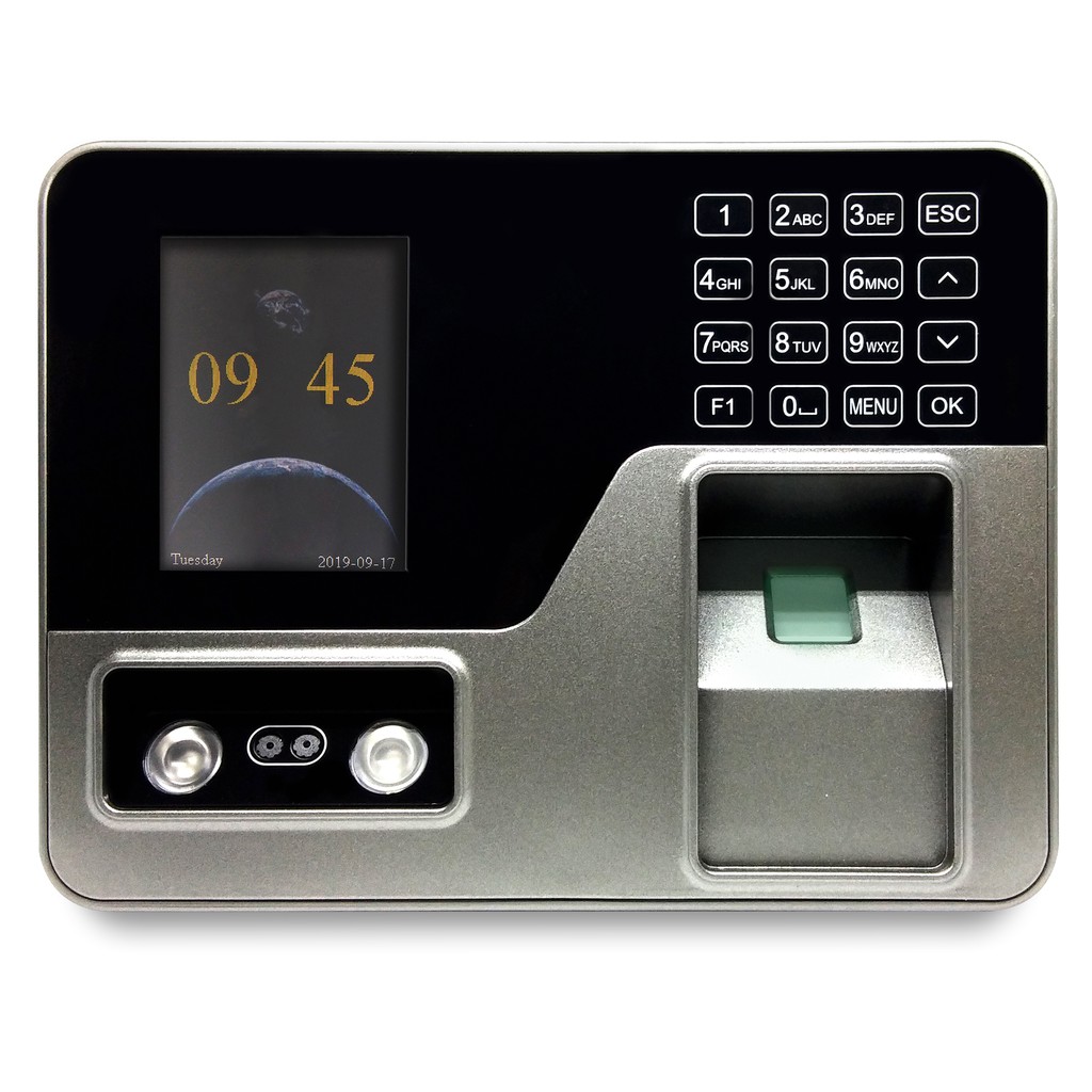 Face Recognition and Fingerprint Biometric Time Recorder Machine ...
