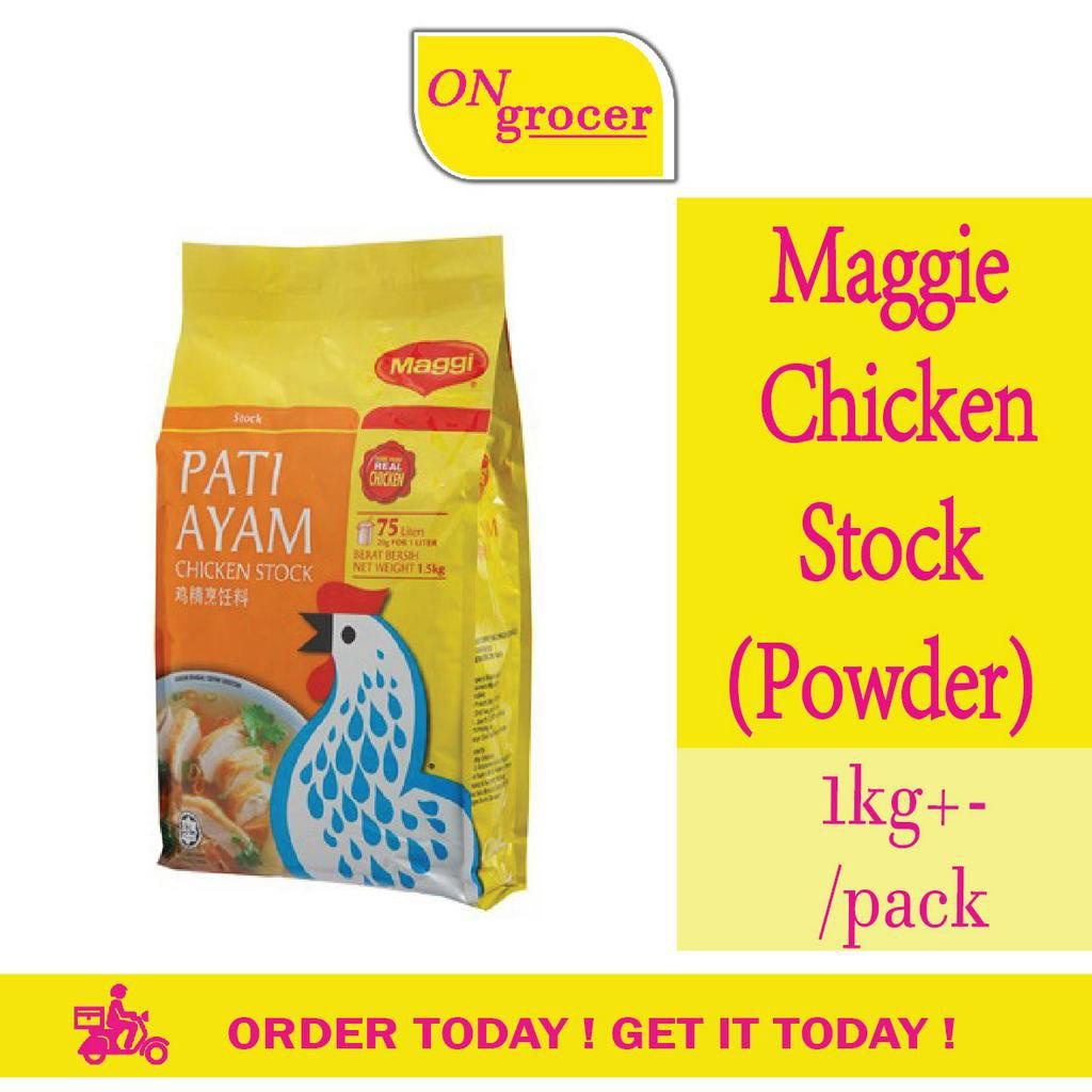 B0227 - Maggie Chicken Stock (Powder) - 1kg+-/ pack | Shopee Malaysia