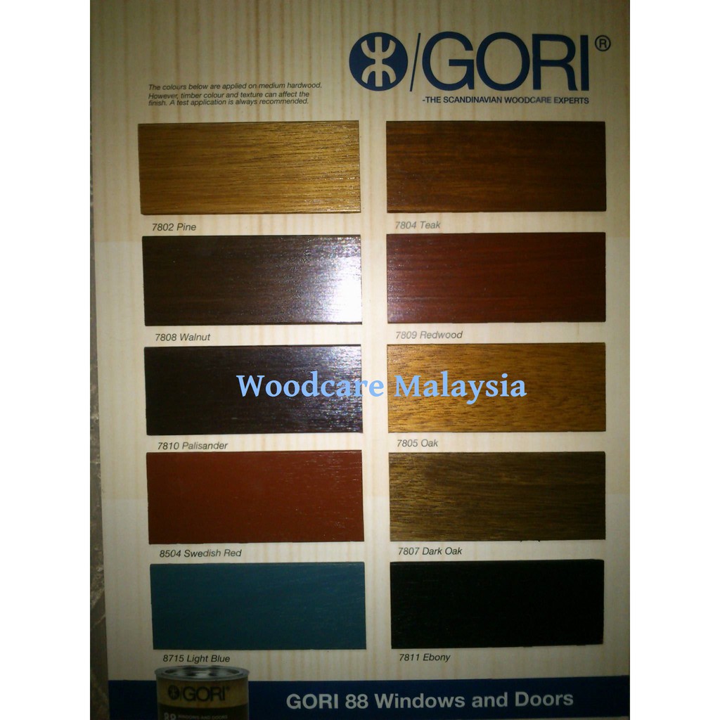 GORI 88 5L - Wood Finish 7802 7804 7805 7807 7808 7809 7810 7811 7812 ...
