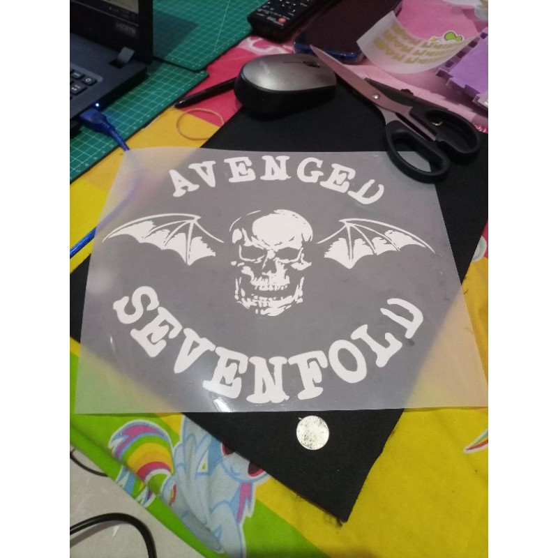 Avenged Sevenfold, A7X Full Tag, Own Screen Printing At Home | Shopee ...