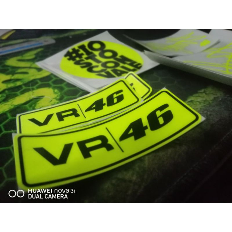 STICKER VR 46 ROSSI STICKER POTONG ROSSI | Shopee Malaysia