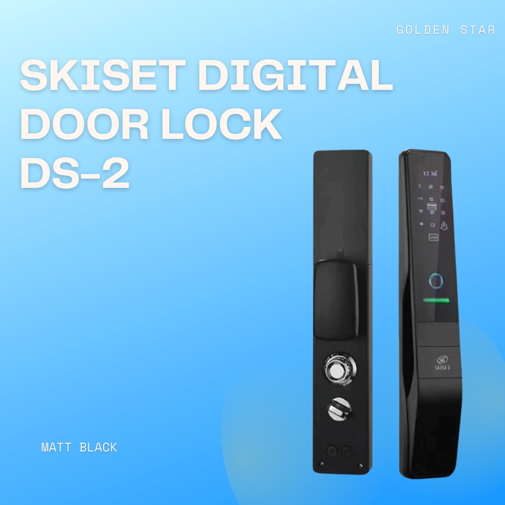 SKISET DIGITAL DOOR LOCK DS-2 (2PCS) | PRE-ORDER | Shopee Malaysia