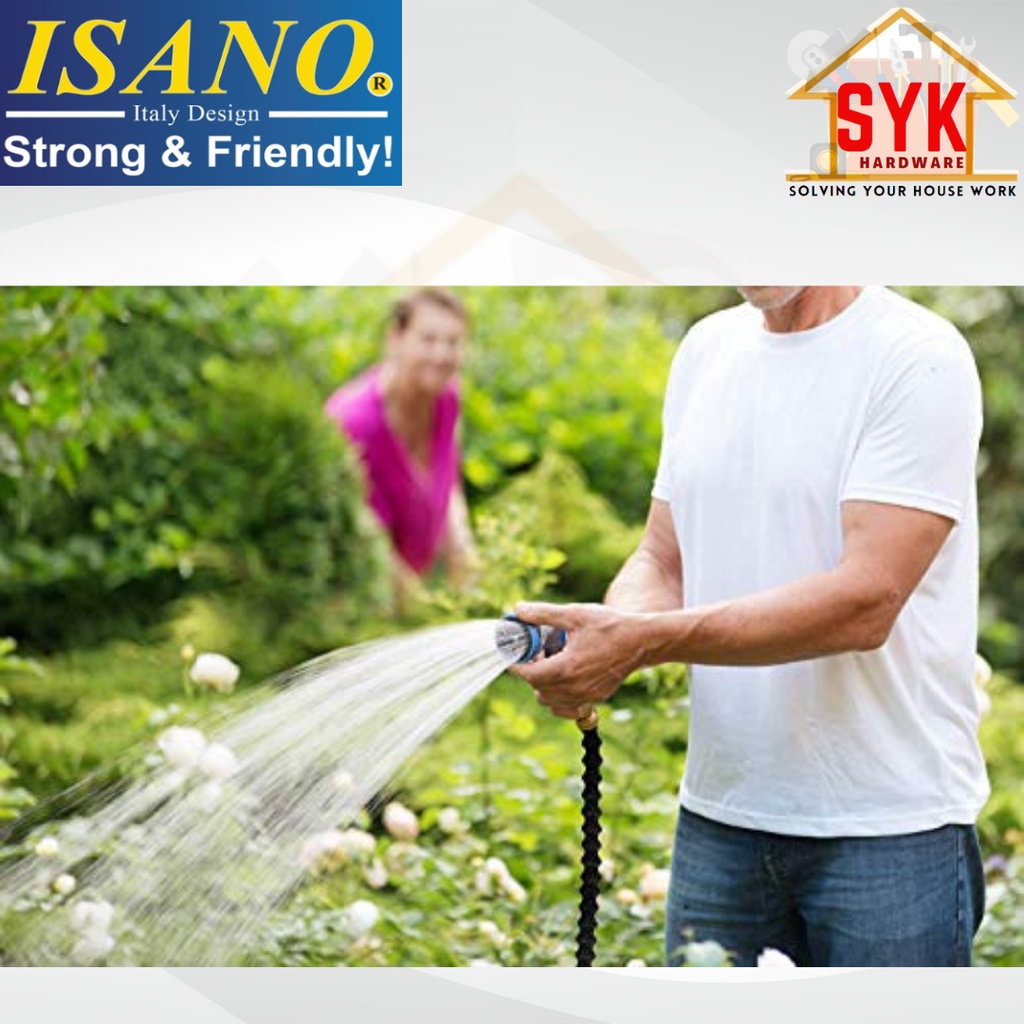 SYK Isano 1660HN 7 Functions Luxury Hose Nozzle High Pressure Watering ...