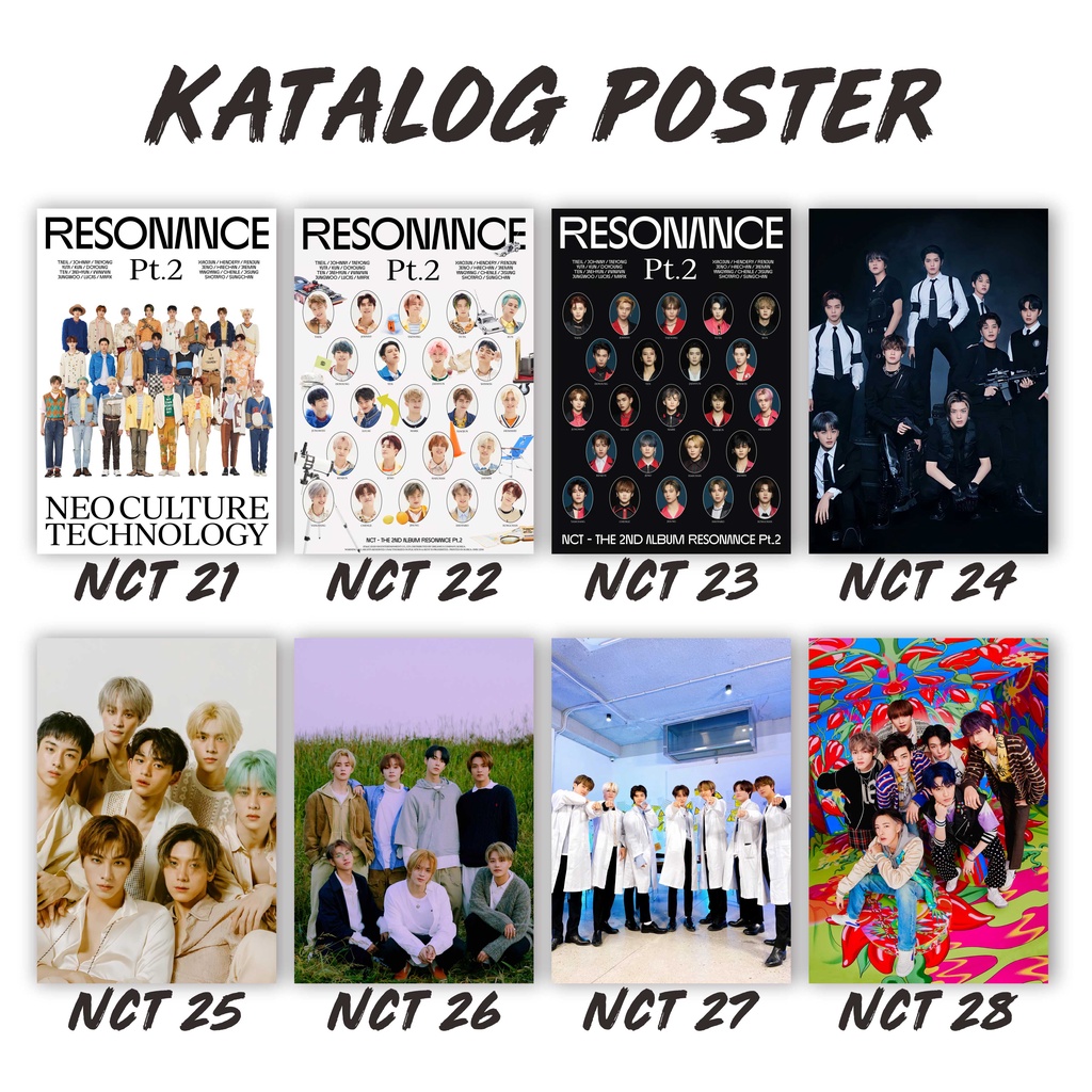 Kpop NCT NCT DREAM NCT 127 WAYV Poster | Shopee Malaysia
