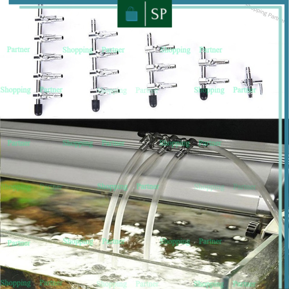 Aliran Udara Tiub Stainless Steel Aquarium Tank Air Pump Air Flow ...