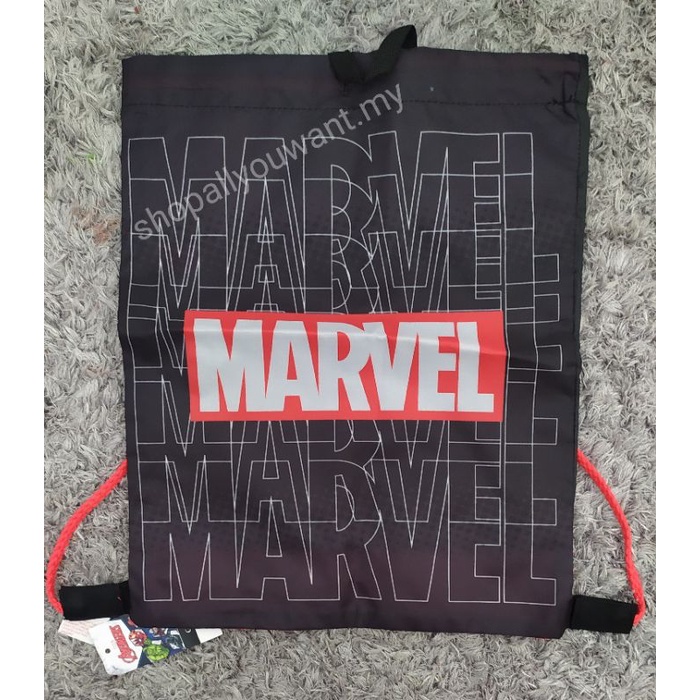 Marvel Avengers drawstring girl boy bag waterproof swim bag tution bag ...