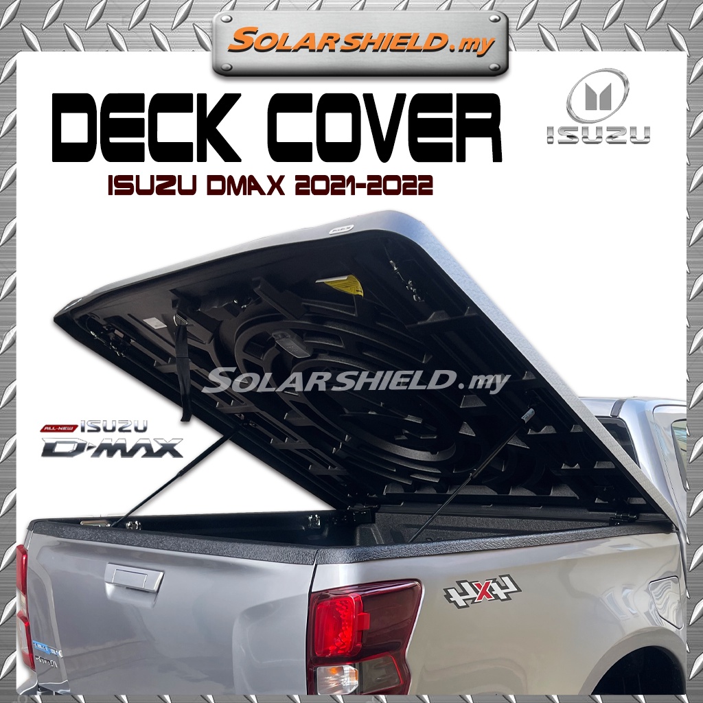 Isuzu D-Max Dmax 2021 Aeroklas 45 Degree Deck Cover 4x4 Deck Cover 4X4 ...