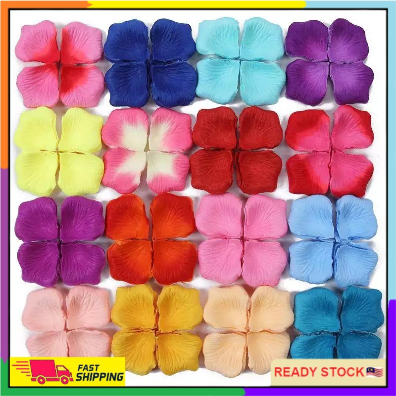 Artificial Flower Petals Fake 100pcs | Shopee Malaysia