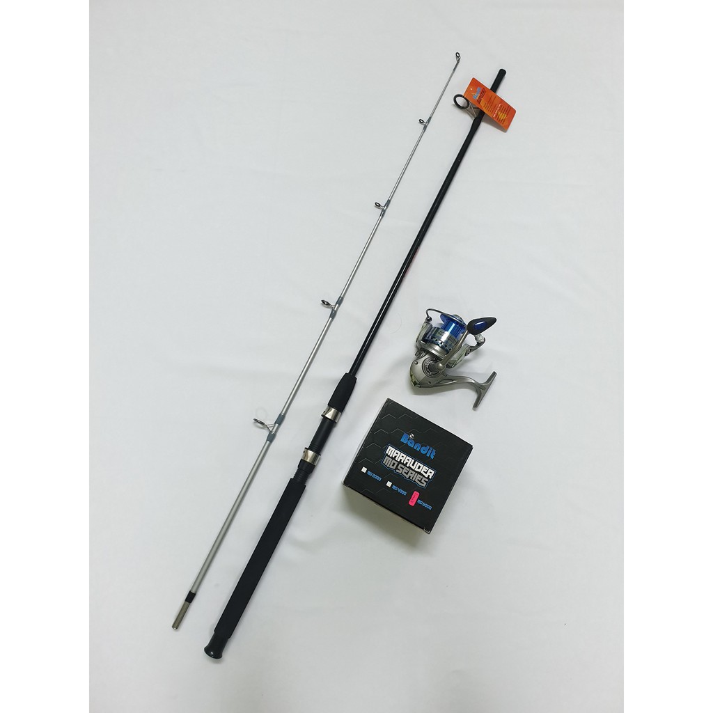 BANDIT IMPACT 10-20LB M.HEAVY ROD 7FT(702)+BANDIT MARAUDER MD 6000 ...