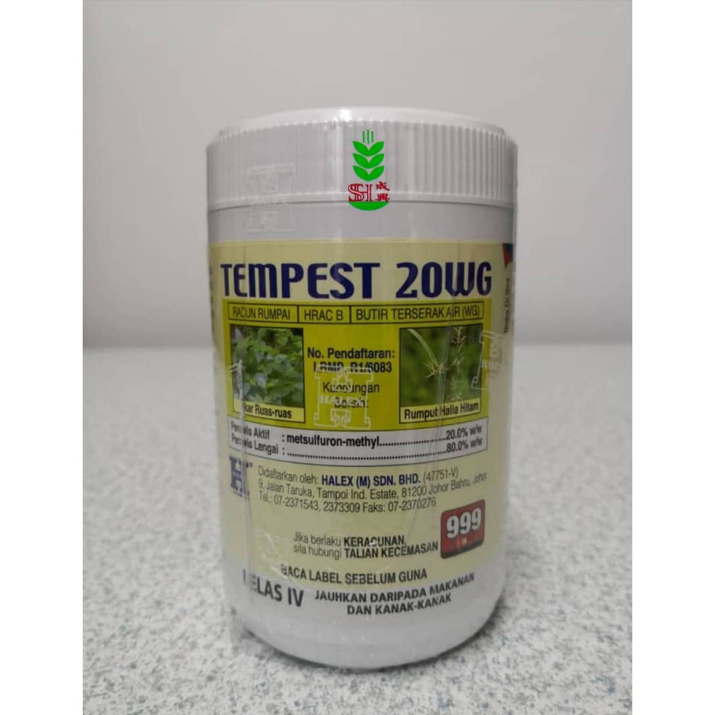 250G/1KG HALEX TEMPEST 20WG (sama dengan Alai/Ally) Akar Ruas-ruas ...