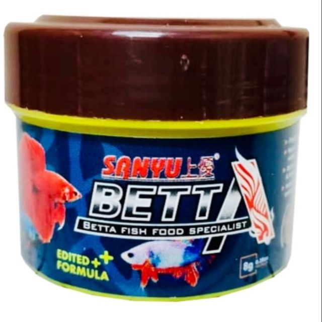 SANYU BETTA FISH FOOD SPECIALIST (8g) | Shopee Malaysia