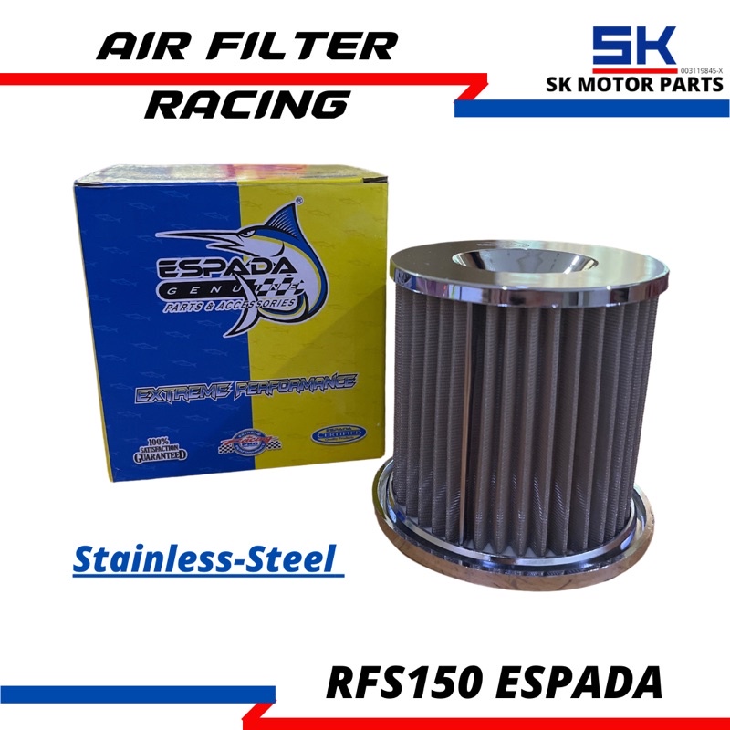 Racing Air Filter RFS150 BENELLI(Stainless-Steel)ESPADA(RACING AIR ...