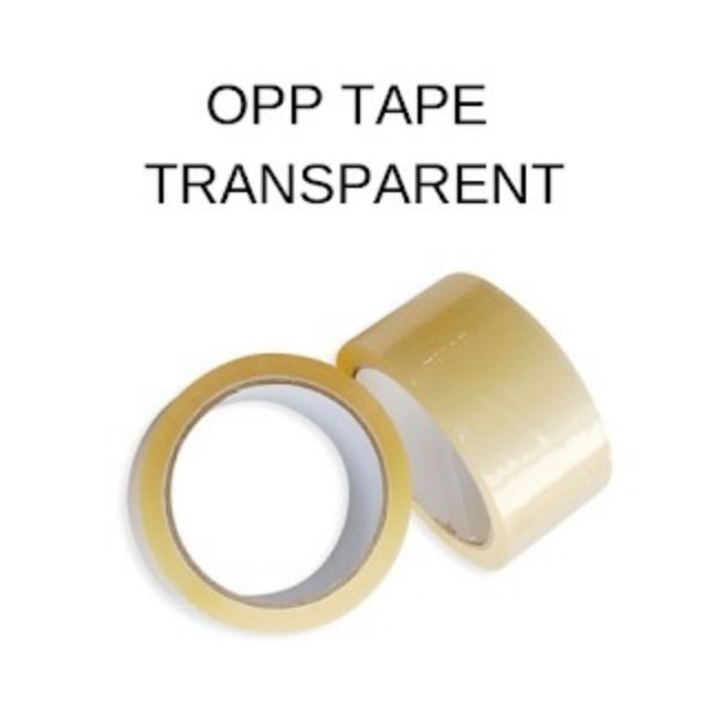 OPP Clear Tape (48mm x 40Yard) (24mm x 40 Yard) | Shopee Malaysia