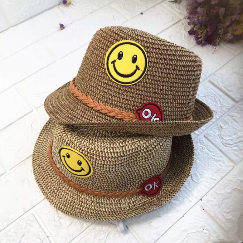 [Ready Stock]Beach Hat for Kids Topi Budak Topi Michael Jackson Budak ...