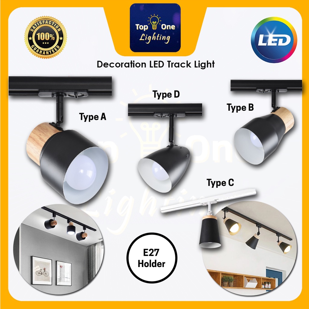 🔥NEW🔥 [DESIGNER COLLECTION SERIES] Decoration LED Track Light Simple ...