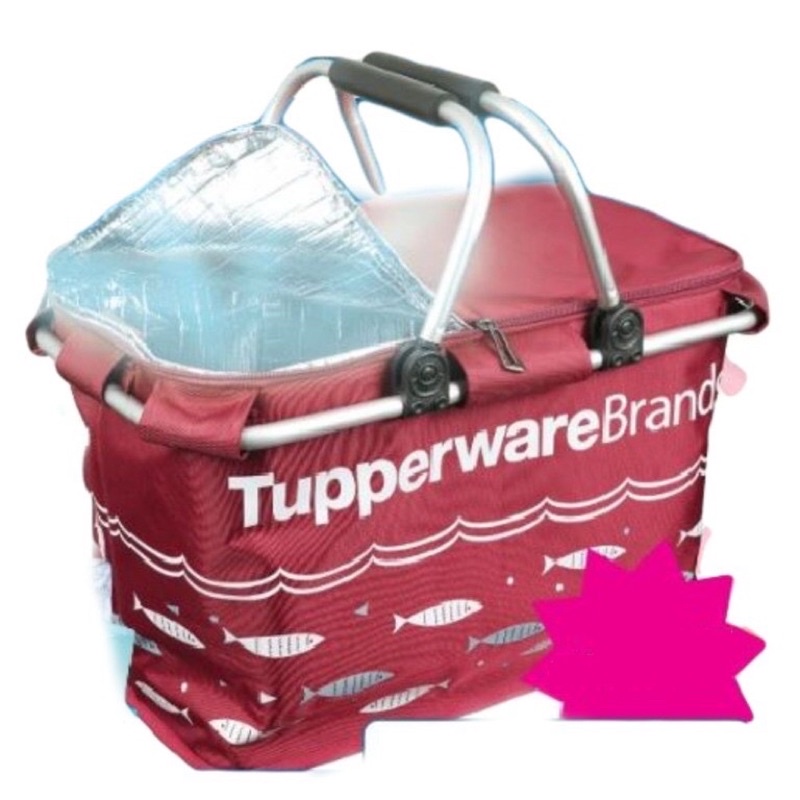 💥Ready Stock!💥Tupperware Foldable Insulated Cooler Bag (1 unit ...