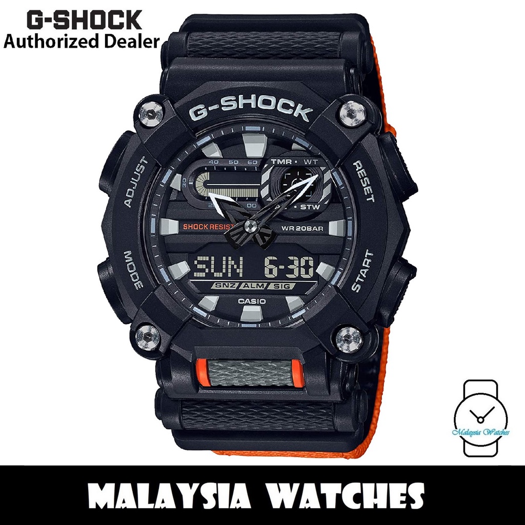 (OFFICIAL WARRANTY) Casio G-Shock GA-900C-1A4 Heavy Duty Digital-Analog ...