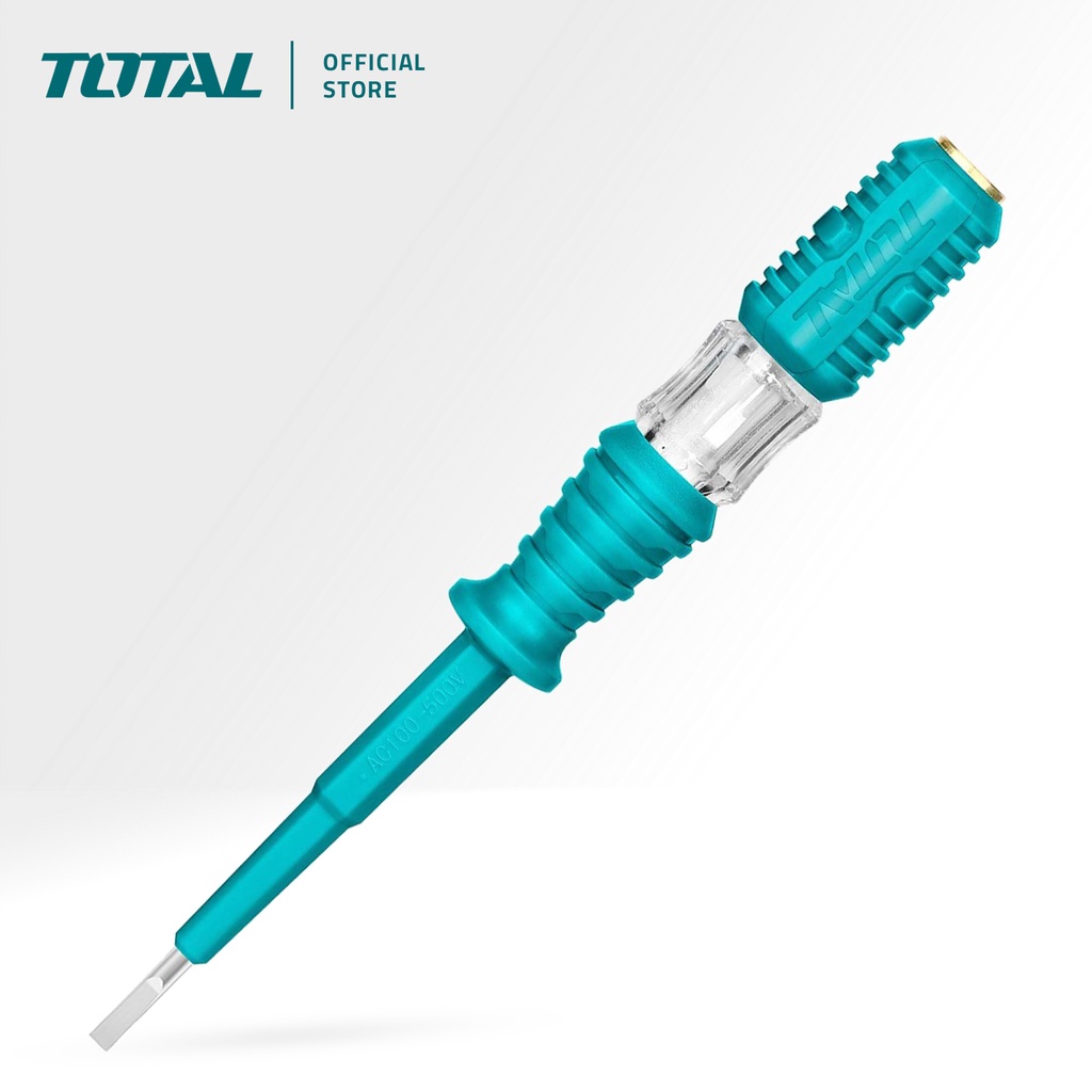 TOTAL Test Pencil for AC With Neon Bulb Indicator On Pen (100V-500V ...