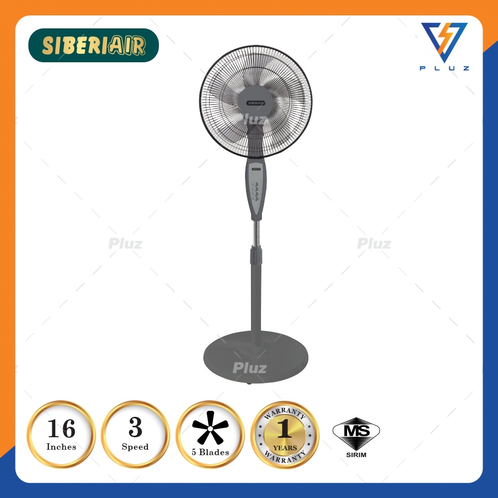 SIBERIAIR ELECTRIC STAND FAN SA1720 16" / 18" SIRIM | Shopee Malaysia