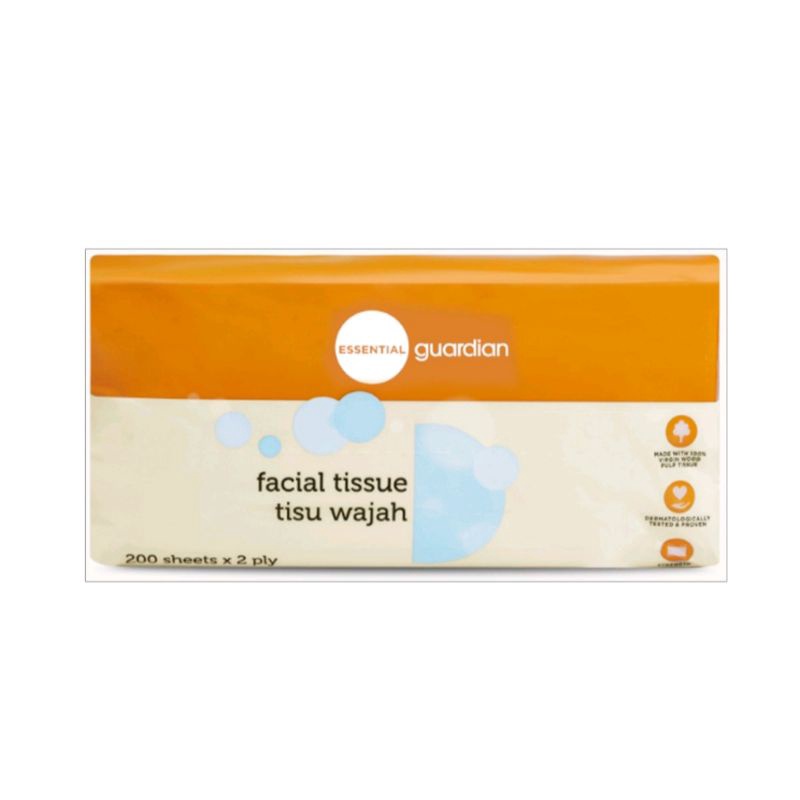 Guardian Tissue 50 sheets and 200 sheets - Facial Tissue - Smooth and ...