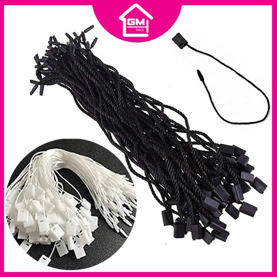 [GMRACK] CLOTH TAG 500pcs PRICE LABEL SNAP LOCK TAG HANG TAG PRICE TAG ...