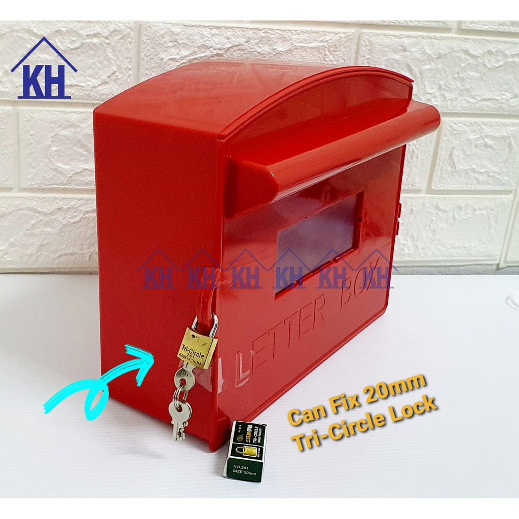 PVC & Metal Letter Box, Mail Box / Plastik & Besi Peti Surat / PVC和铁信箱 ...