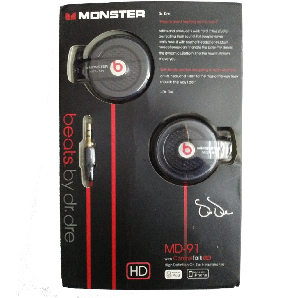 MONSTER MD-91 EARPHONE | Shopee Malaysia