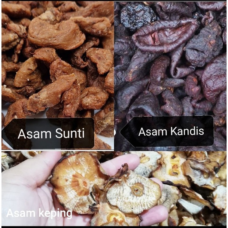 Asam Kandis / Asam Sunti / Asam Keping dari Indonesia | Shopee Malaysia