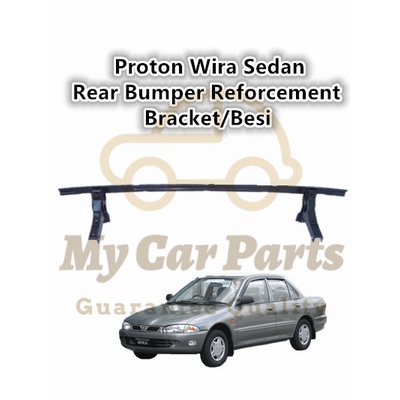 Proton Wira/Wira SE Sedan REAR Bumper Bracket/Reinforcement/Besi ...