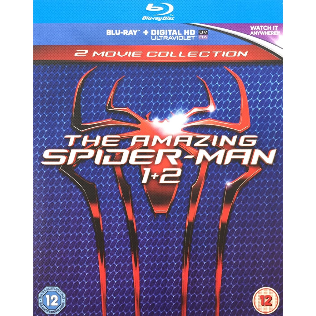 Blu-ray Movie The Amazing Spider-Man 1+2 (2 Disc Import 25GB) (2012-2014) | Shopee Malaysia