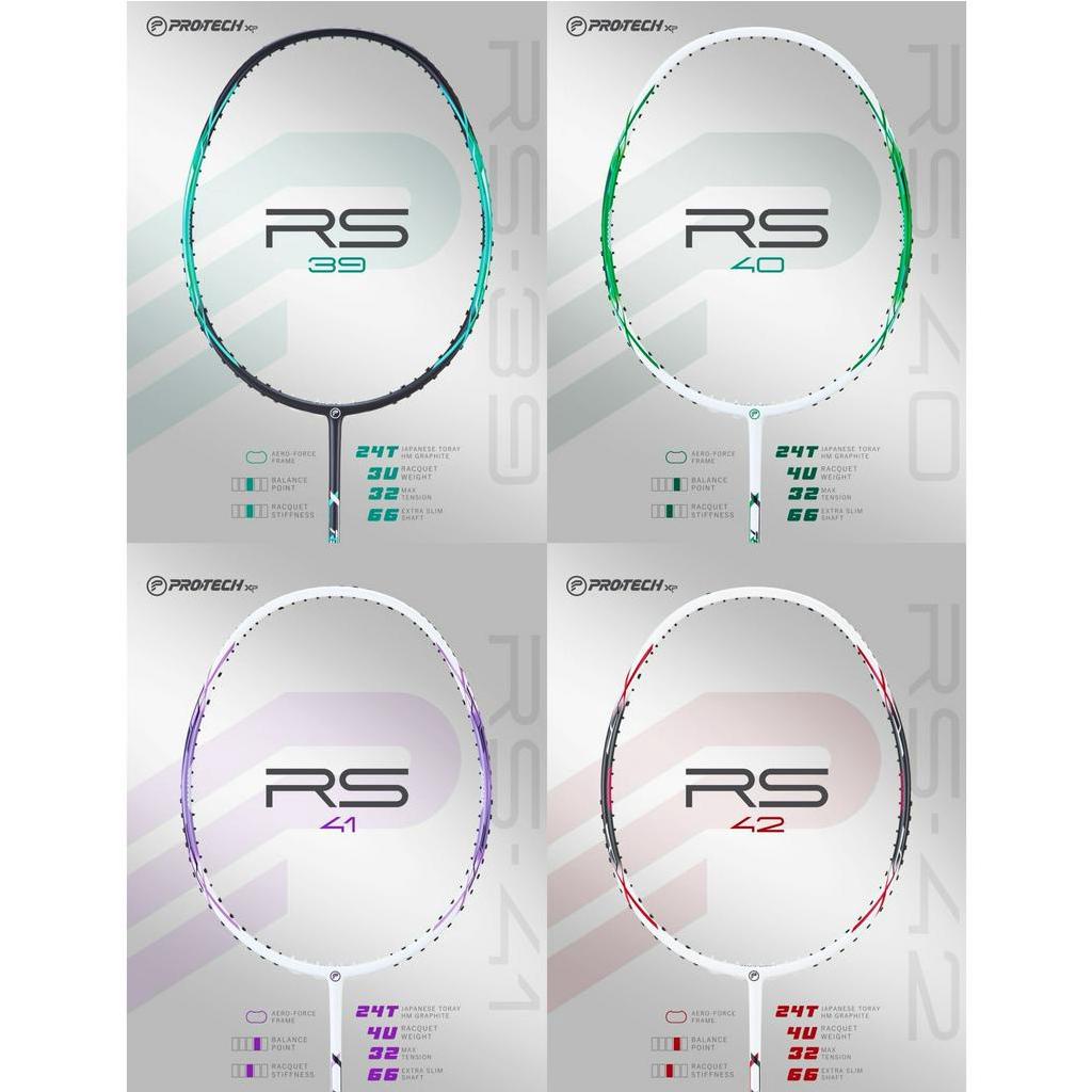 Protech RS Series Badminton Racket (Protech RS-39, RS-40, RS-41, RS-42 ...