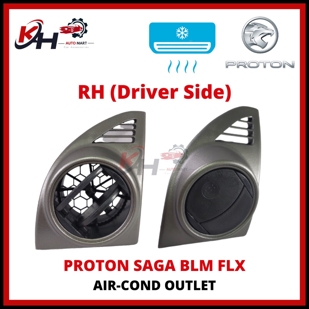 PROTON SAGA BLM FLX FL (SILVER) CAR AIR COND OUTLET AIRCOND VENT DAUN ...