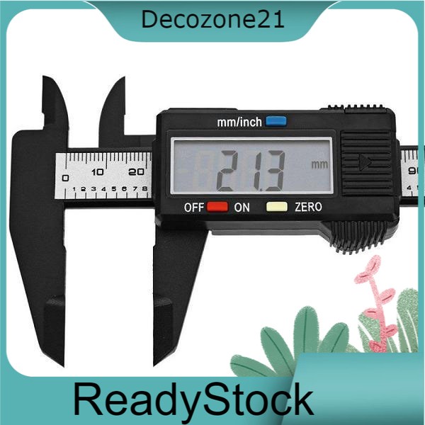 0-150mm Carbon Fiber Composite Fiberglass Digital Caliper Carpentry ...