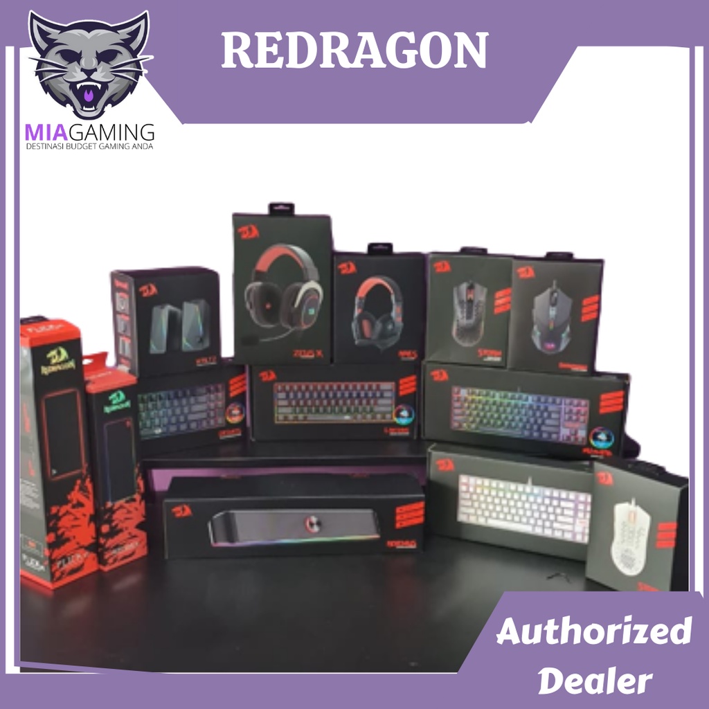 Redragon Keyboard, Mouse, Headset, Peripherals | Shopee Malaysia