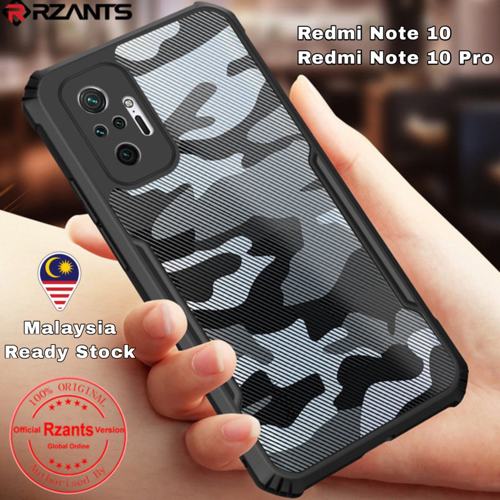Rzants Camo Redmi Note 10 / Note 10 Pro Beatle Case Cover Casing 【READY ...