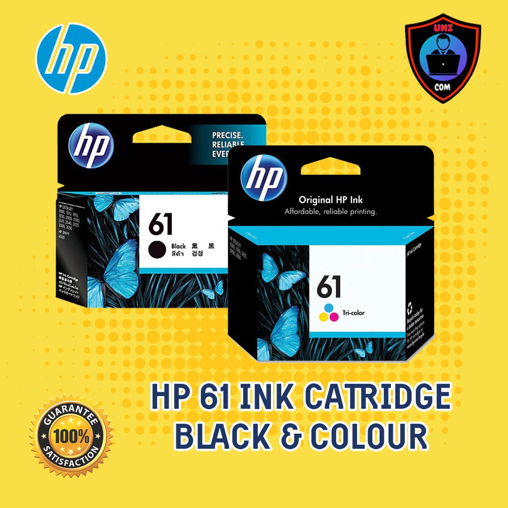 HP61 Original Ink Cartridge [READY STOCK] [OLD STOCK] | Shopee Malaysia