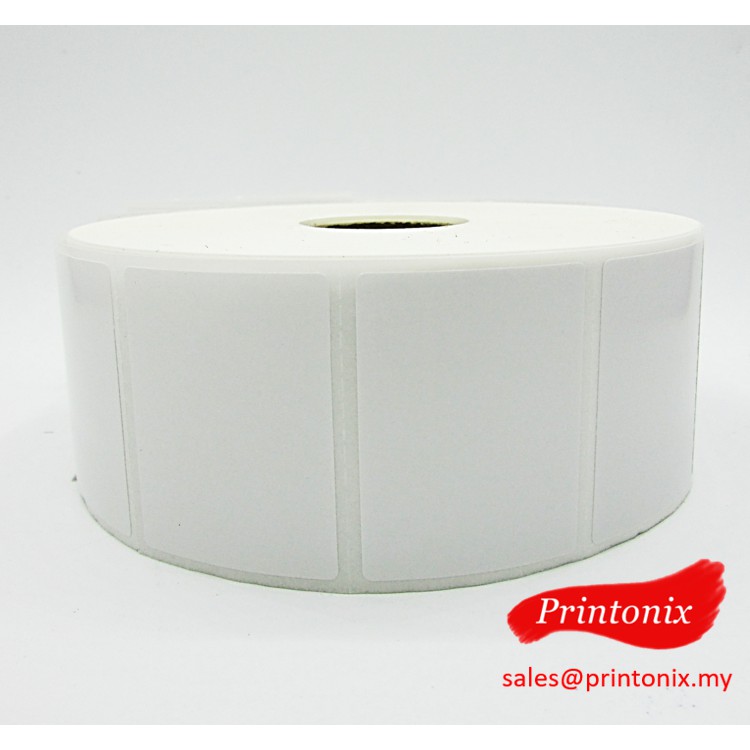 Barcode Label sticker 40mm x 30mm (2000pcs/roll) | Shopee Malaysia