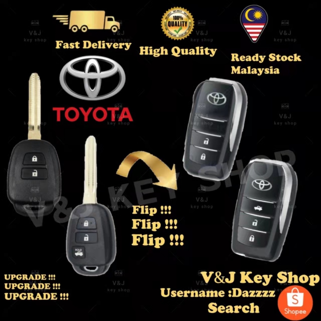 Toyota Vios Camry RAV4 2012-2015 Corolla 2014 2015 TOY43 Blade 2/4 ...